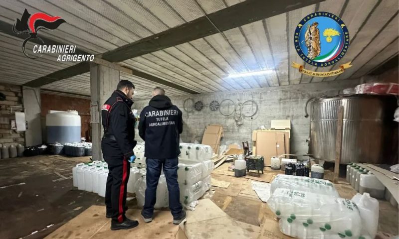 Falso olio extravergine tra Sicilia e Calabria: 24 indagati, sequestro ...